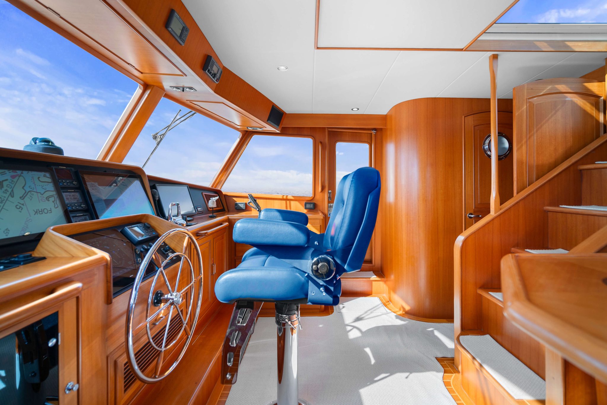 Fleming 58 Luxury Motoryacht For Sale - Burr Yacht Sales, Inc.